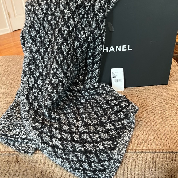 CHANEL | Accessories | Authentic Chanel Scarf | Poshmark